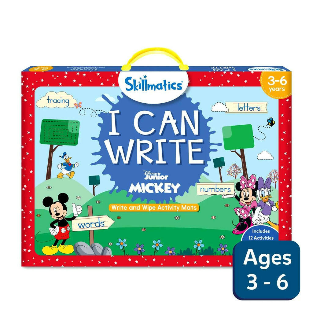 Skillmatics Preschool Learning Activity - I Can Write Disney Junior ...