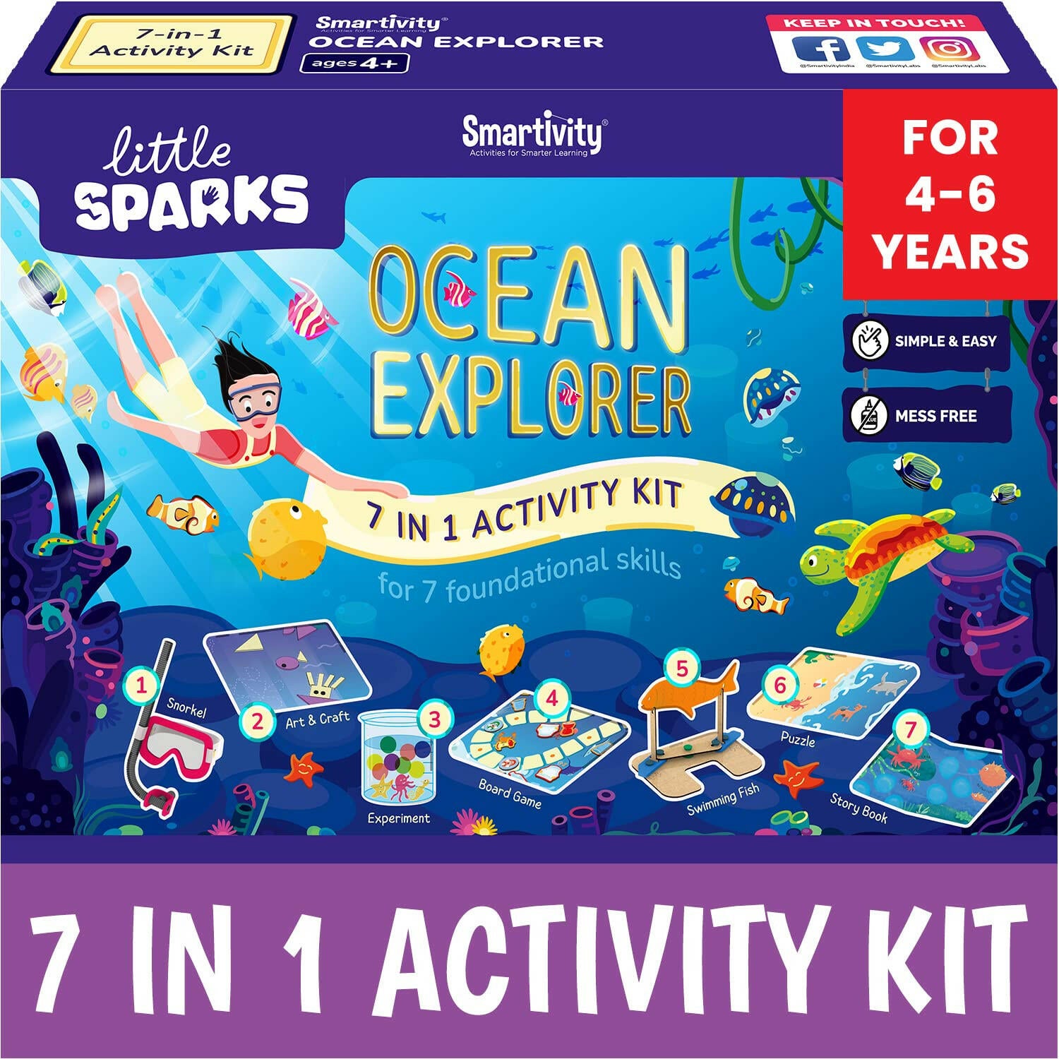 Smartivity Ocean Explorer - STEM DIY Kit | Go Science Chennai